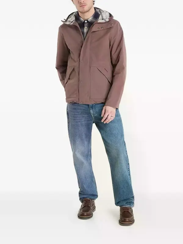 Barbour Baywick Hooded Jacket - Brown
