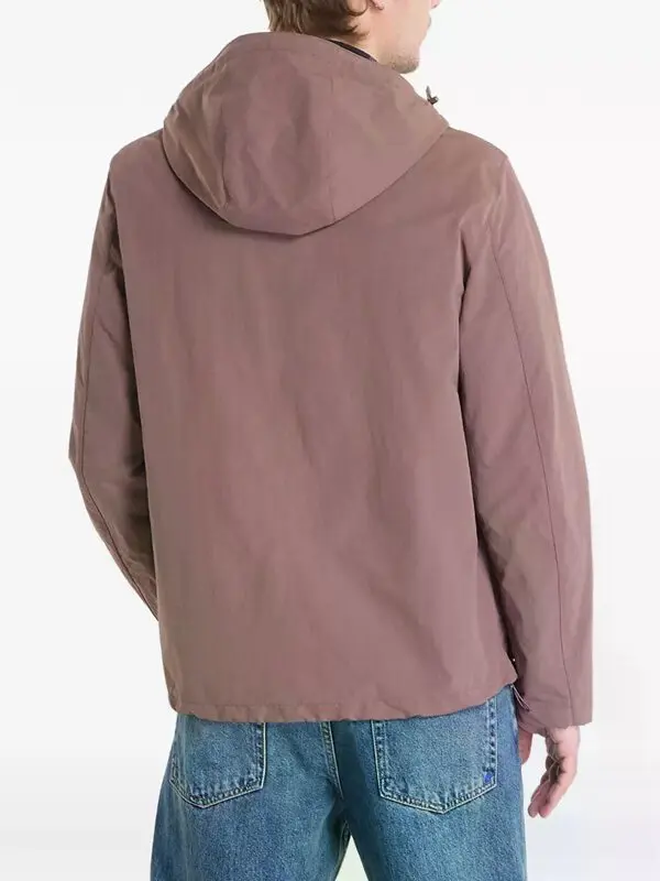 Barbour Baywick Hooded Jacket - Brown
