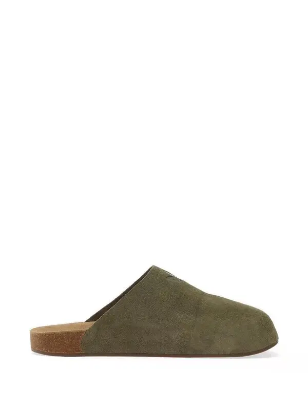 Adidas Adimule Suede Mules - Green