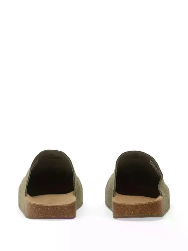 Adidas Adimule Suede Mules - Green