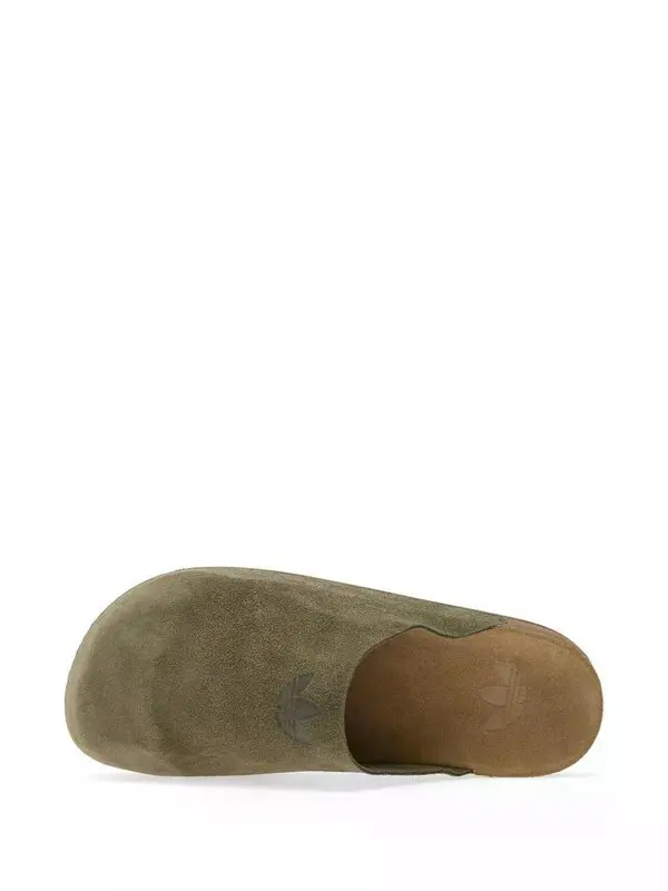 Adidas Adimule Suede Mules - Green