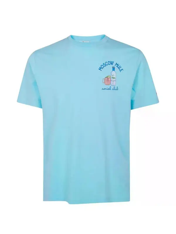 MC2 SAINT BARTH Embroidered Cotton T-shirt
