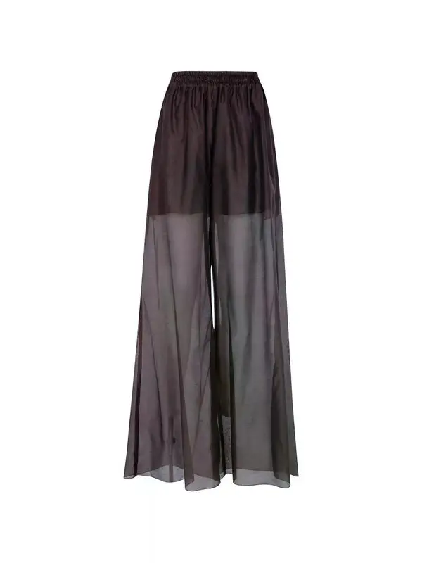DRHOPE Sheer Straight-leg Trousers