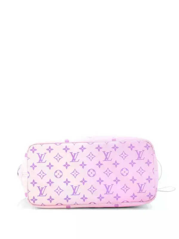LOUIS VUITTON Monogram Giant Canvas Tote Bag - Blue