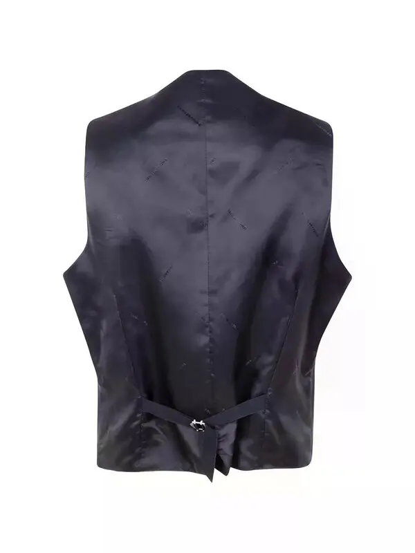 Tagliatore Single-breasted Waistcoat - Blue