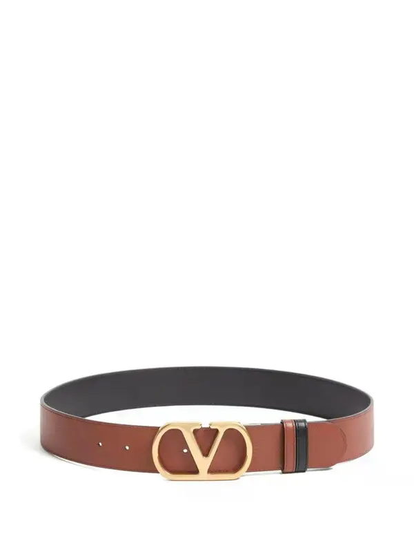 Valentino Garavani Reversible Vlogo Signature Belt - Black
