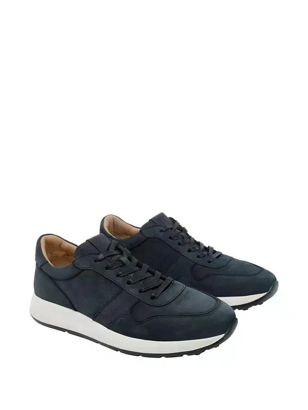 TOD'S Red Dot Suede Sneakers - Blue