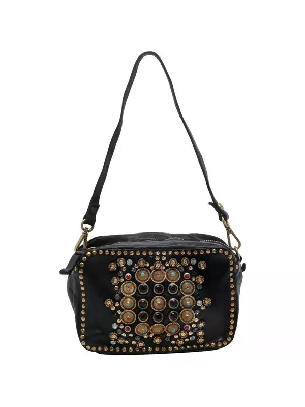 CAMPOMAGGI Stud-embellished Shoulder Bag
