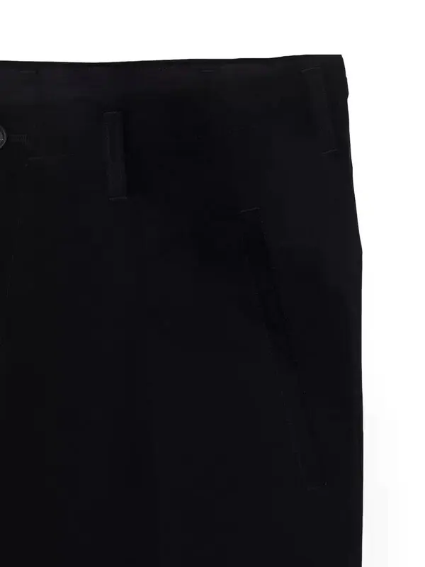 Yohji Yamamoto Pleated Straight-leg Trousers
