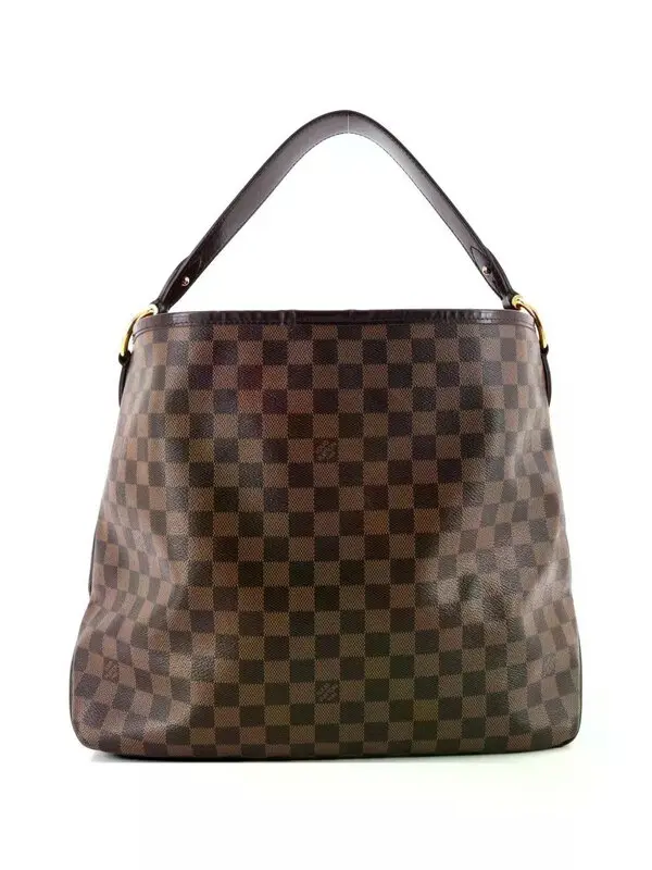 LOUIS VUITTON Damier Pm Hobo Bag - Brown