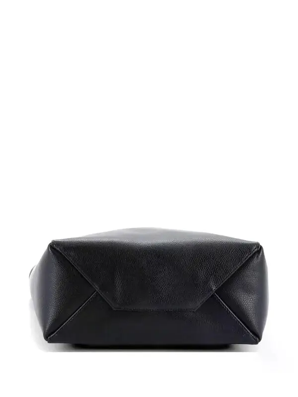 Celine Vertical Cabas Grained Calfskin Tote Bag - Black