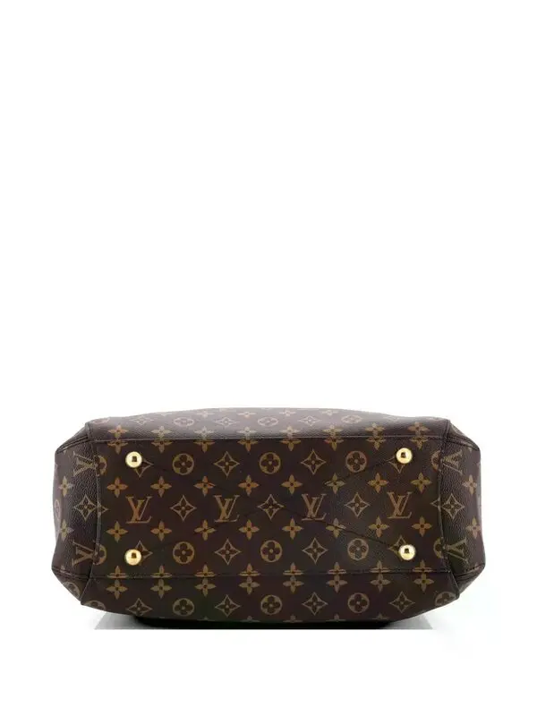 LOUIS VUITTON Montaigne Monogram Canvas Gm Tote Bag - Brown