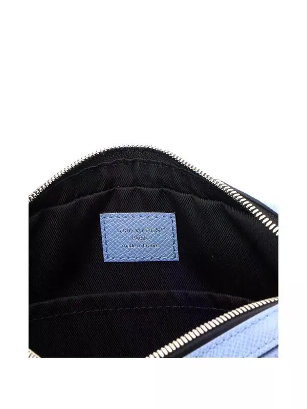 LOUIS VUITTON Trio Messenger Bag Monogram Taigarama - Blue