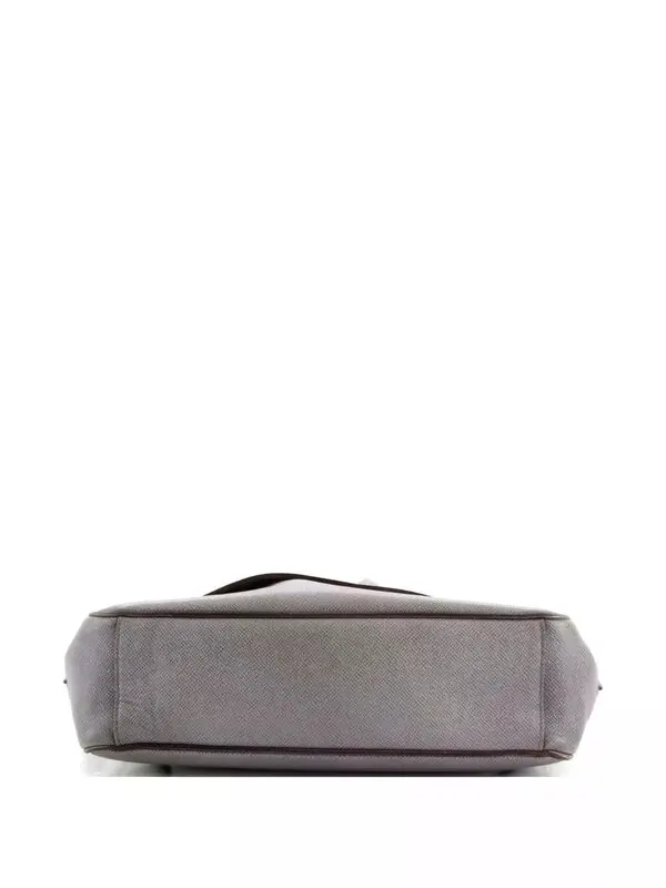 LOUIS VUITTON Roman Handbag Taiga Leather Mm - Grey