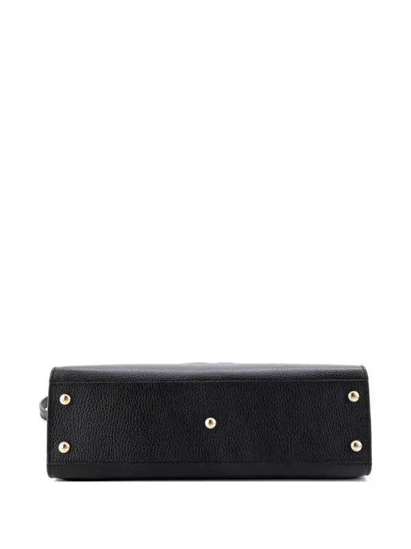 Gucci Soho Convertible Top Handle Leather Medium Satchel
