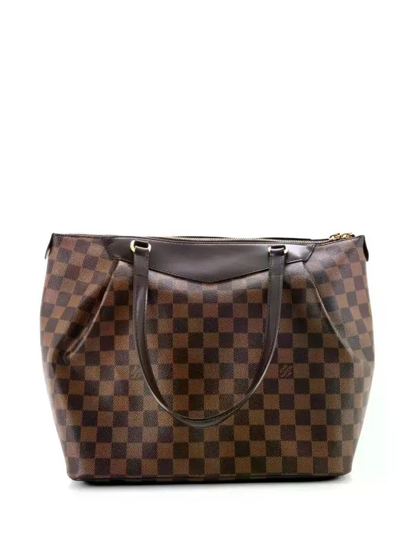 LOUIS VUITTON Westminster Damier Gm Tote Bag - Brown