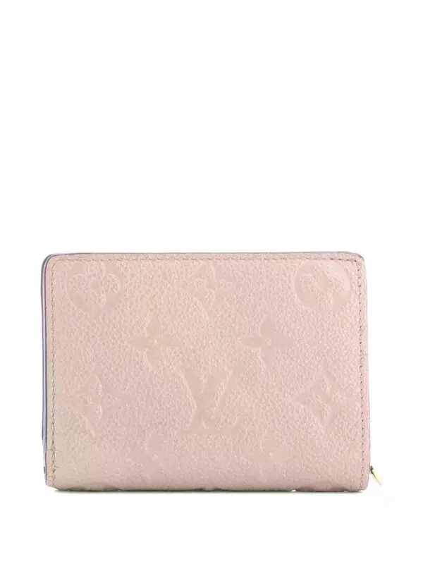LOUIS VUITTON Clea Wallet Monogram Empreinte Leather Small Wallets - Neutrals