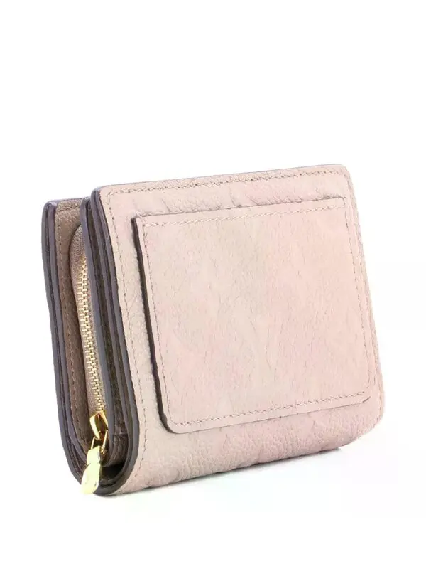 LOUIS VUITTON Clea Wallet Monogram Empreinte Leather Small Wallets - Neutrals