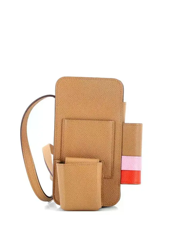 Hermès Epsom Clutch Bag - Brown