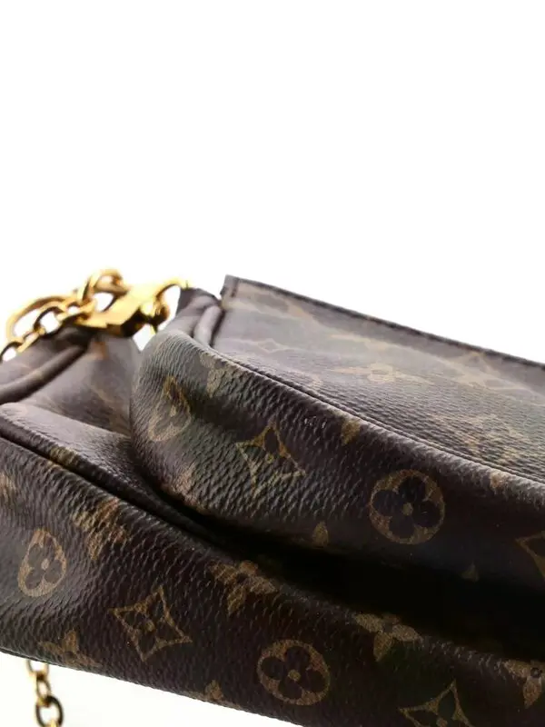 LOUIS VUITTON Multi Pochette Accessoires Monogram Canvas Crossbody Bag - Brown