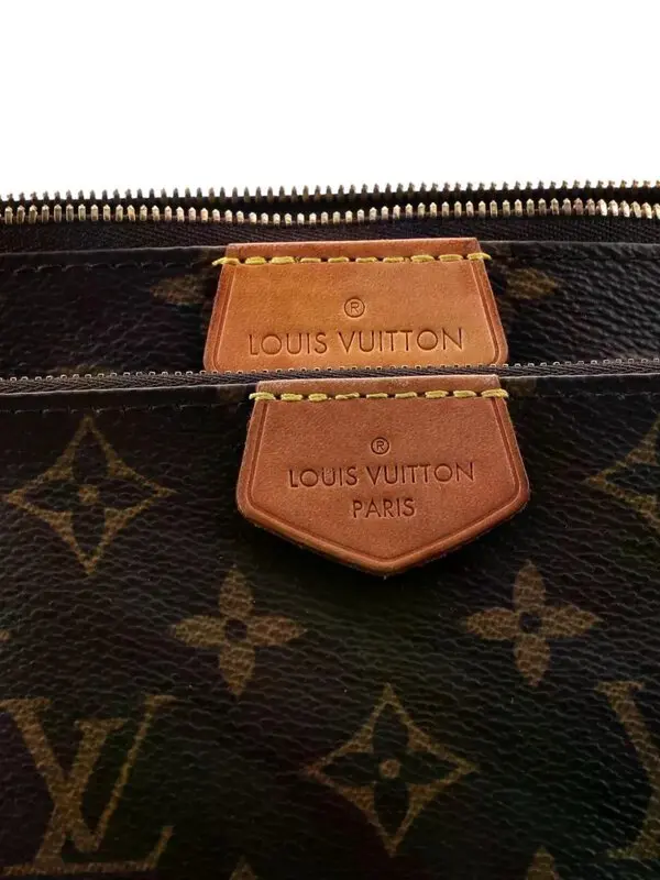 LOUIS VUITTON Multi Pochette Accessoires Monogram Canvas Crossbody Bag - Brown