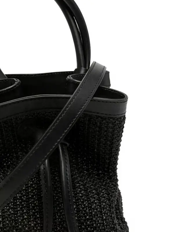 JUUN.J Woven Drawstring Tote Bag