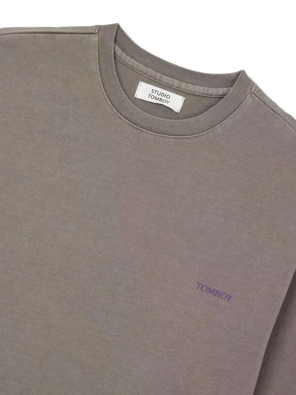 STUDIO TOMBOY Graphic-print T-shirt - Grey