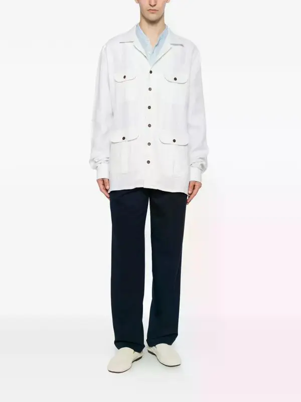 BORRIELLO NAPOLI Four-pocket Overshirt