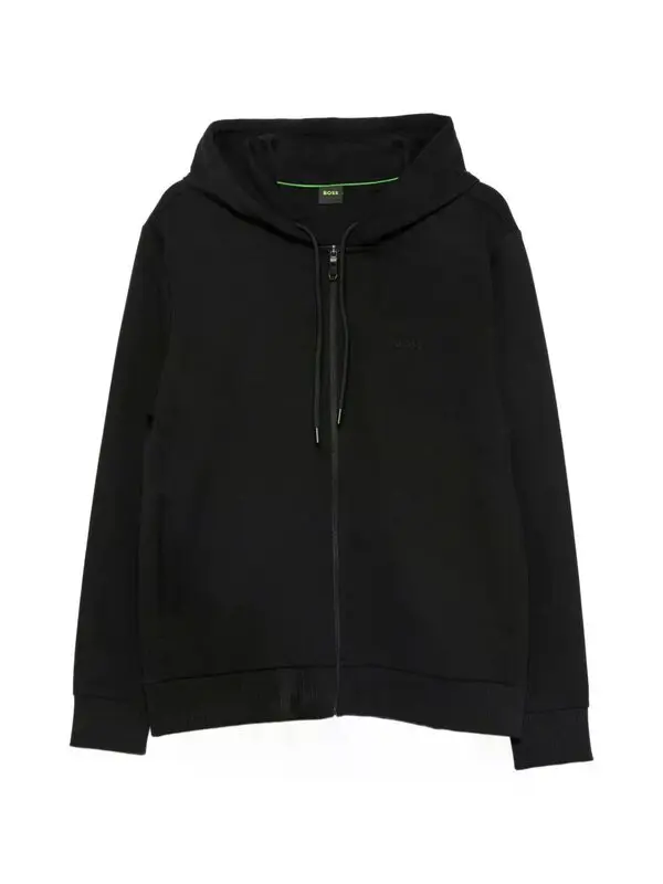 BOSS Zip-up Hoodie - Black