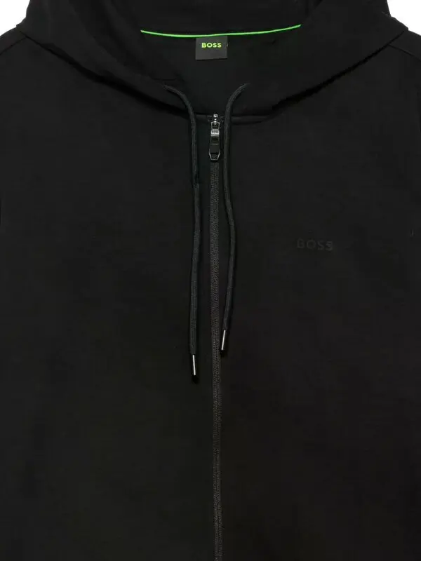 BOSS Zip-up Hoodie - Black