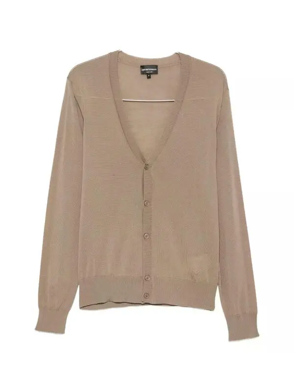 Emporio Armani V-neck Button-up Cardigan