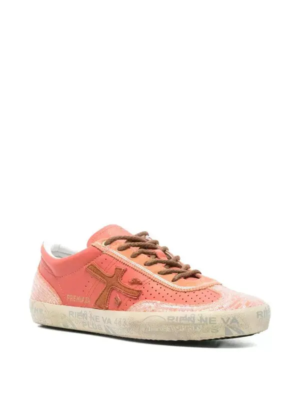 Premiata David Sequin-embellished Sneakers
