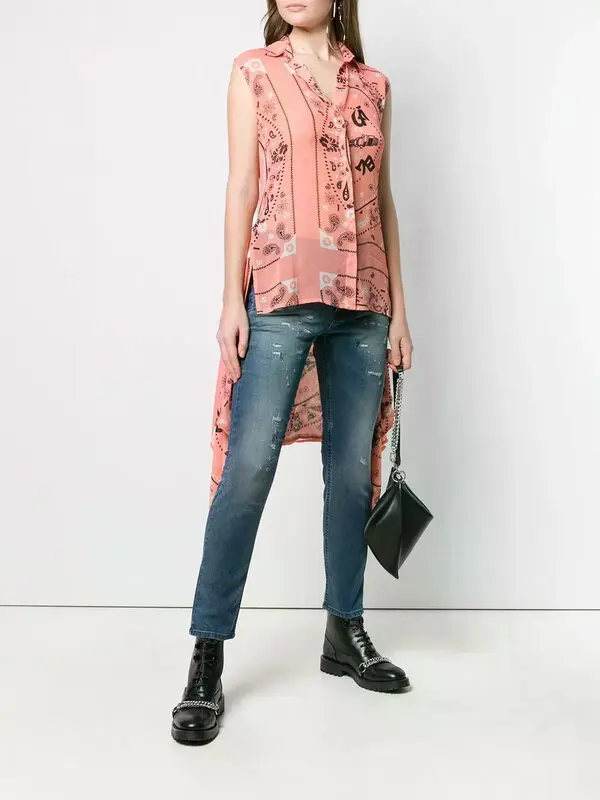 DIESEL® Distressed Boyfriend Jeans