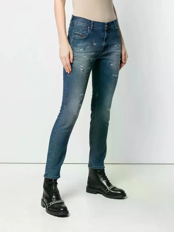 DIESEL® Distressed Boyfriend Jeans