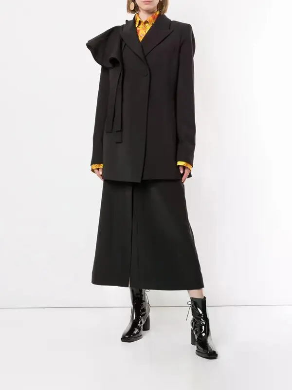 ELLERY School Yard Blazer With Ruffle Detail