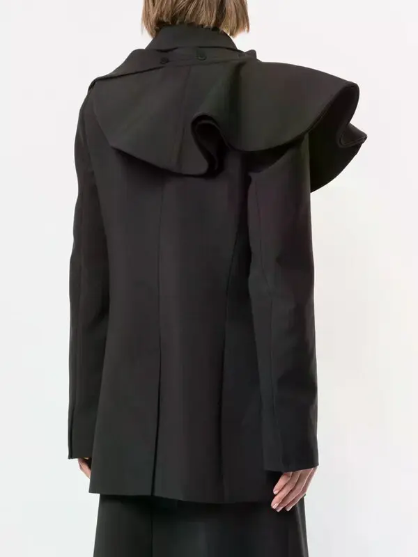ELLERY School Yard Blazer With Ruffle Detail