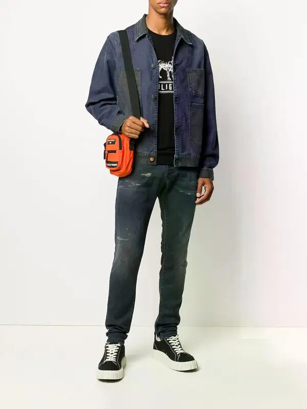 DIESEL® D-strukt Slim Fit Jeans - Blue