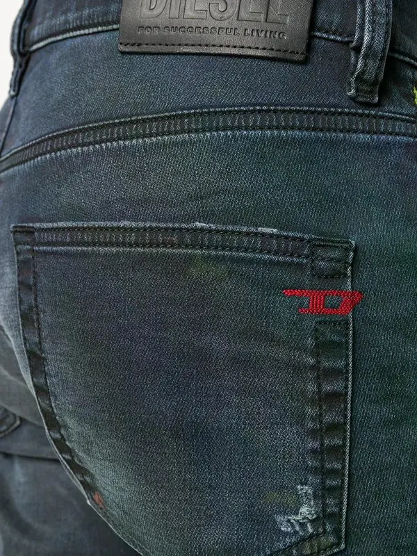 DIESEL® D-strukt Slim Fit Jeans - Blue