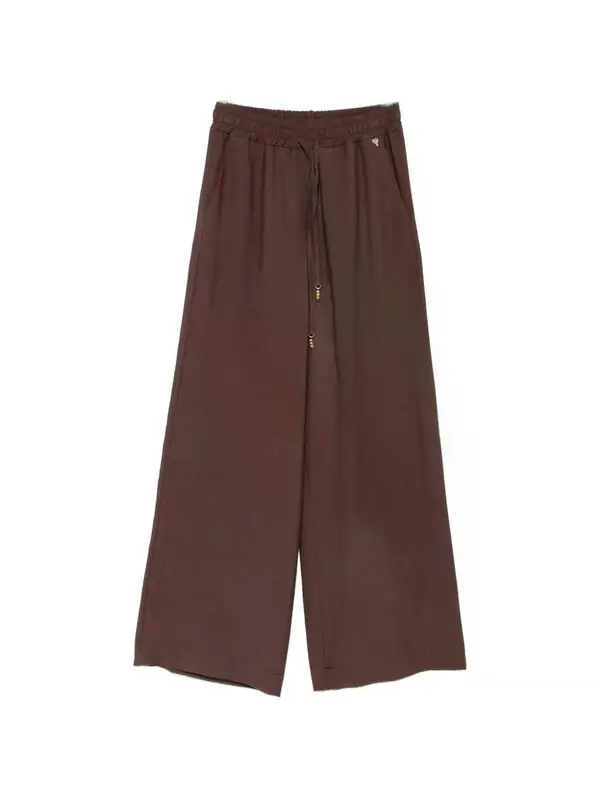 PHILIA LOFT Drawstring Wide-leg Trousers