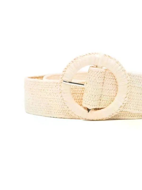 BECKSÖNDERGAARD Zia Woven Round-buckle Belt