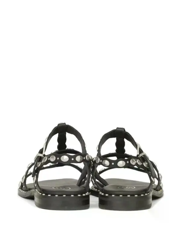 Ash Stud-embellished Cage Flat Sandals