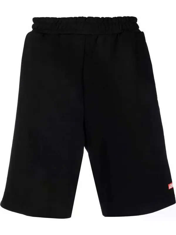 DIESEL® Logo Patch Track Shorts