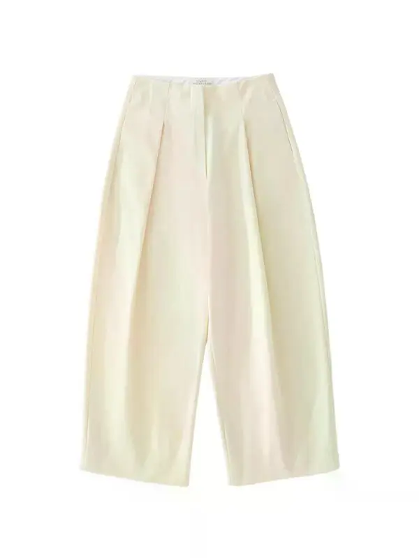 Studio Nicholson Dordoni Pleated Trousers - Neutrals