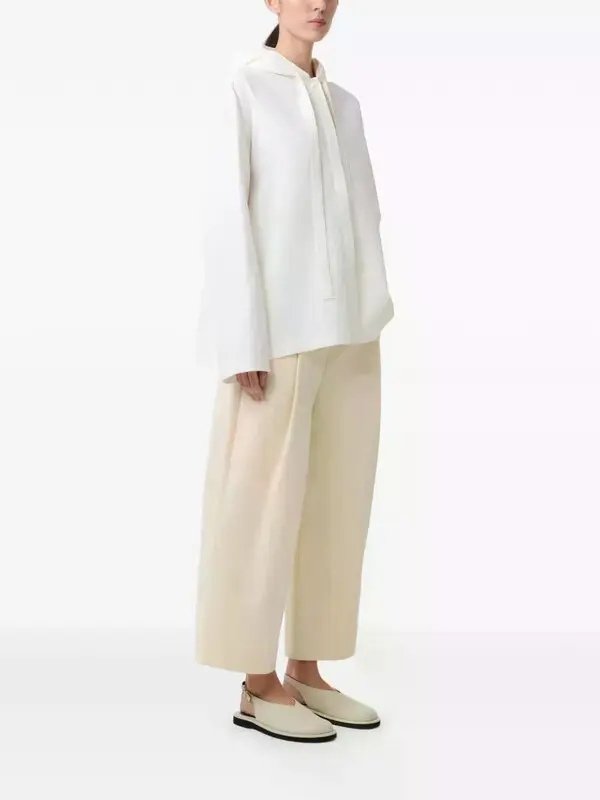Studio Nicholson Dordoni Pleated Trousers - Neutrals
