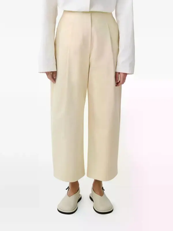 Studio Nicholson Dordoni Pleated Trousers - Neutrals