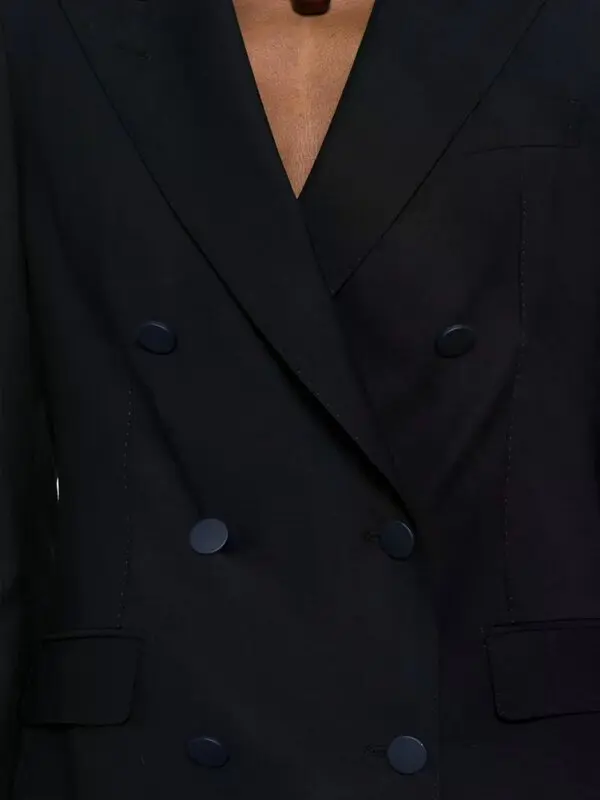 Tagliatore Double-breasted Peak-lapel Jacket