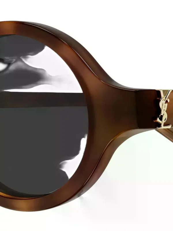 Saint Laurent Oval Frame Sunglasses