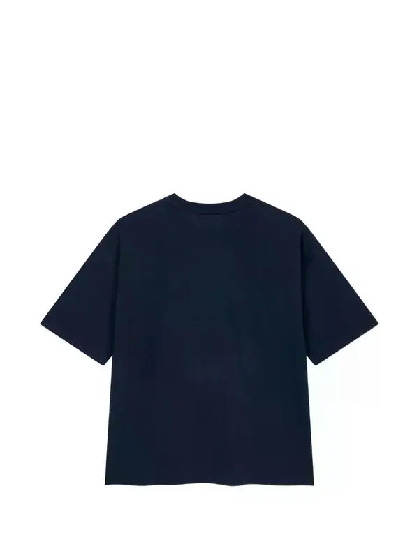 STUDIO TOMBOY Graffiti-logo T-shirt - Blue