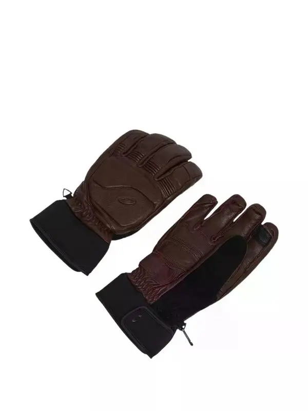 Oakley Peak Leather Gloves - Brown