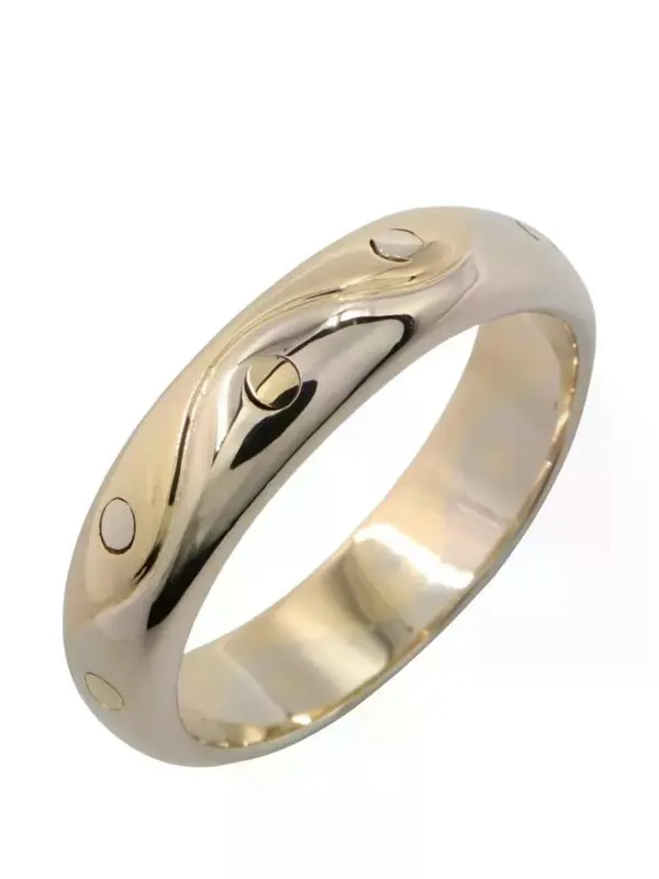 BVLGARI Onda Ring In 18k Yellow And White